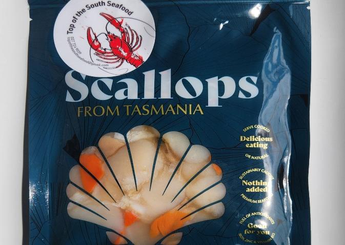 Tasmanian Scallops 250g – Top of the South Seafood